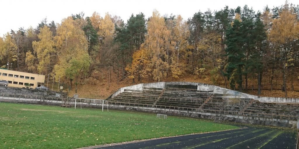 Vilniuje rekonstruojamas policijai priklausantis Kalnų parko stadionas ...