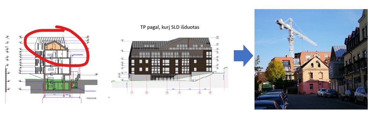 Vilniuje Polocko gatvėje vietoje 3 aukštų išdygęs penkiaaukštis turės ...